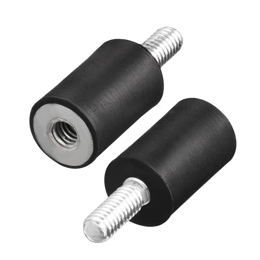 Uxcell M4 Thread Male Female Rubber Mounts,Vibration Isolators,10mm x ...