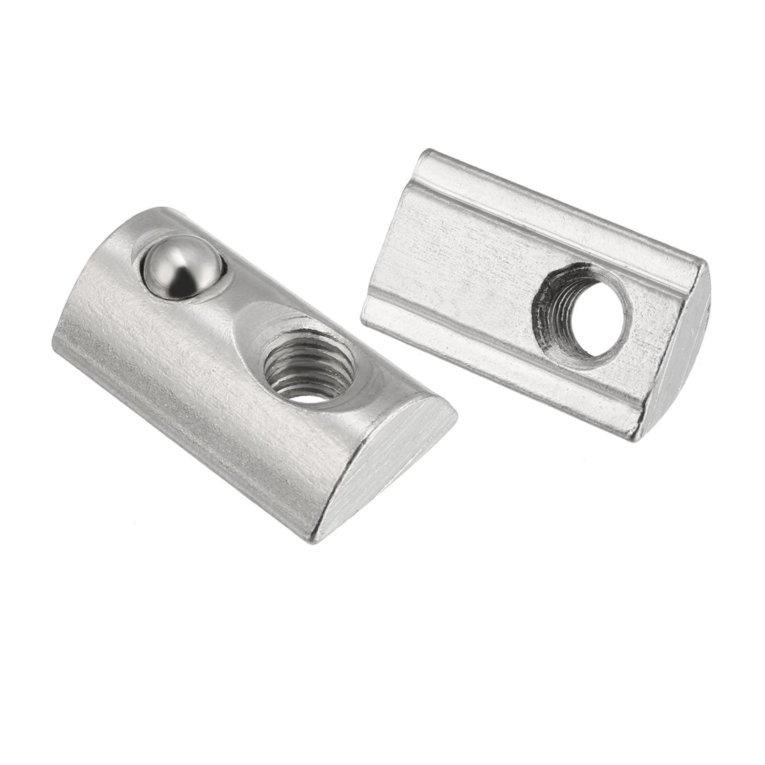 Uxcell Roll-In Spring M6 T Nut, Roll Ball Elastic Nuts for 4040 Series ...