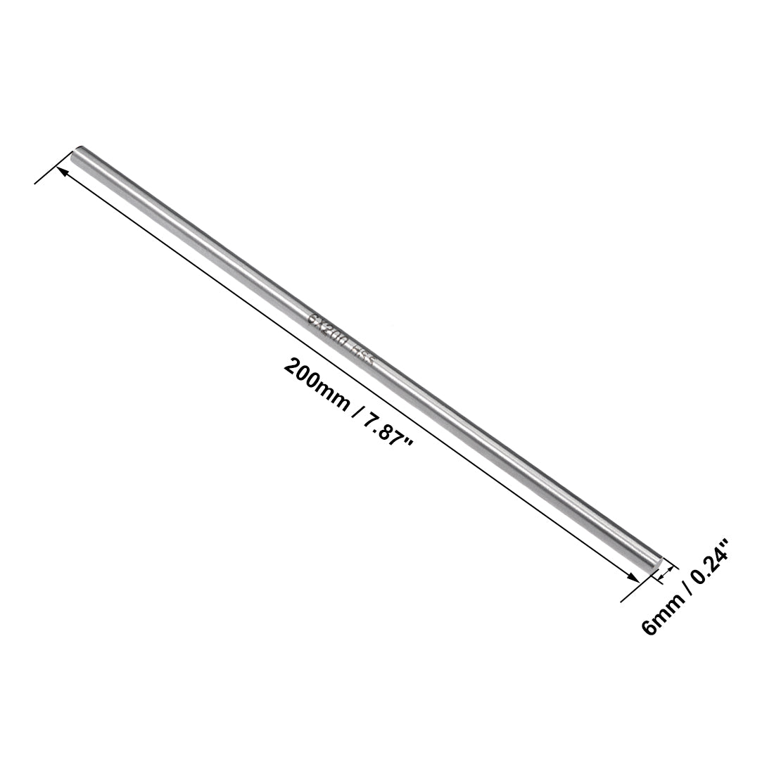 Uxcell Round Metal Rods High Speed Steel (HSS) Lathe Bar Stock DIY Tool | Harfington