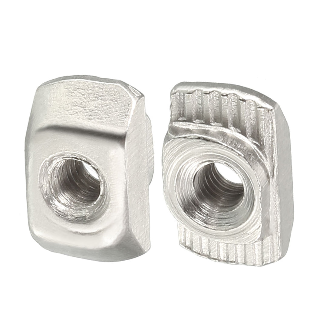 Uxcell Sliding T Slot Nuts, Half Round Roll In T-Nut for 2020 Series ...