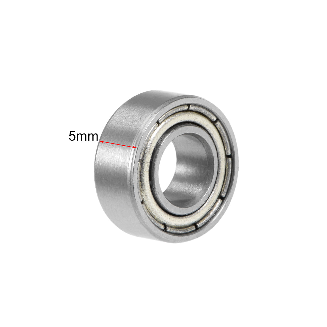 Uxcell Deep Groove Ball Bearings Metric Double Shielded Chrome Steel ...
