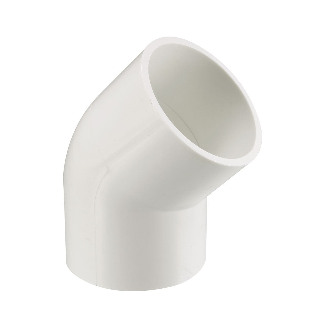 Uxcell 50mm Slip 45 Degree PVC Pipe Fitting Elbow Coupling Connector 2 ...