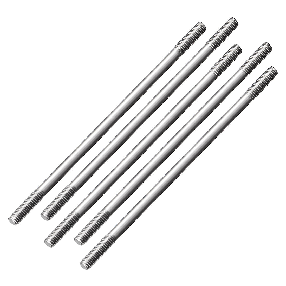 Uxcell M3x200mm Pushrod Connector Stainless Steel Rod Linkage,5pcs ...