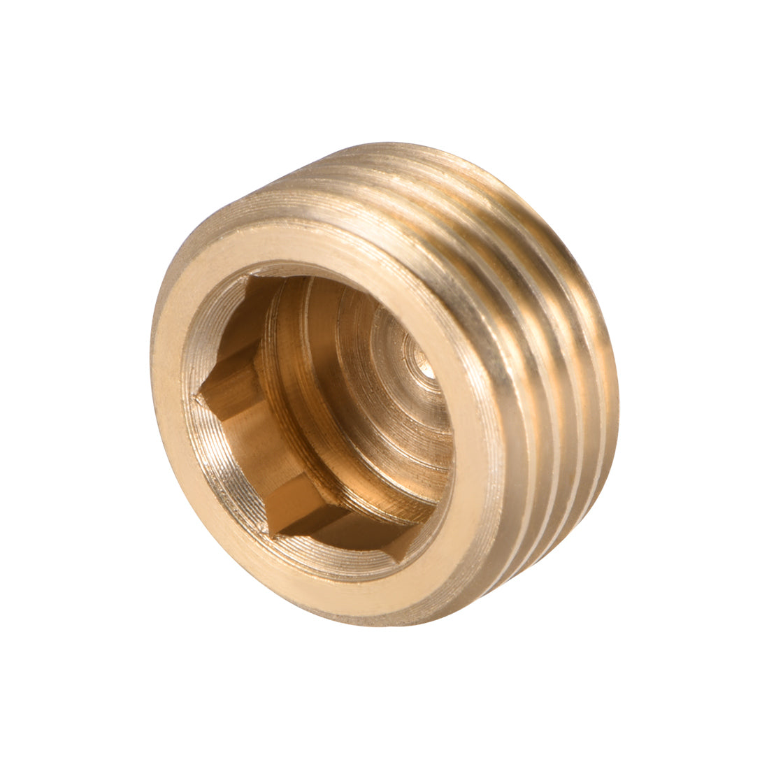 Brass Pipe Fitting, Hex Counter Sunk Plug, Connector Coupling , Pipe ...