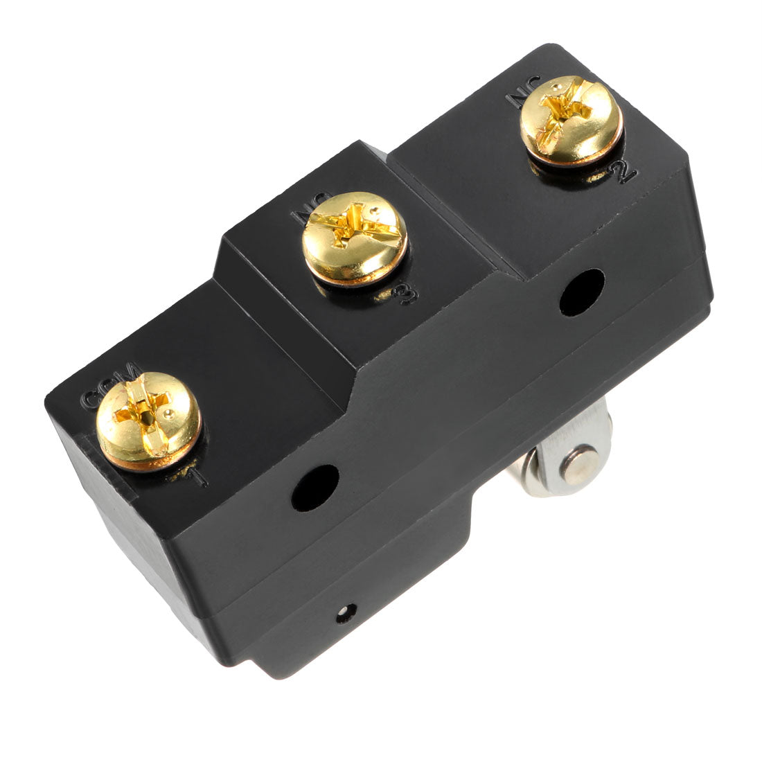 Uxcell TM-1704 SPDT 1NO+1NC Panel Mount Short Hinge Roller Lever Type Micro Limit Switch Screw ...