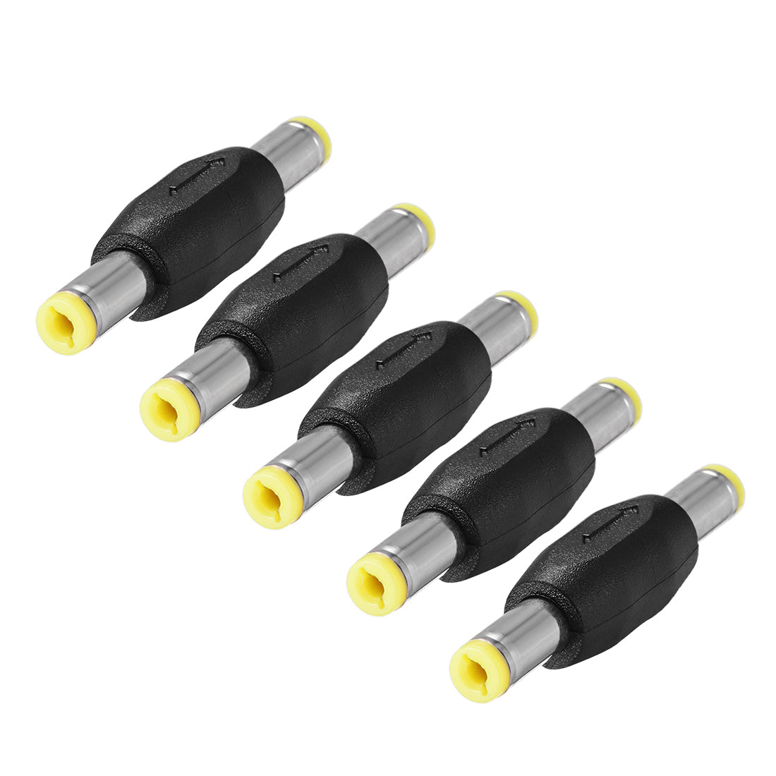 Uxcell DC Male to Male Coupler Connector 5.5mm x 2.1mm Power Cable Jack ...