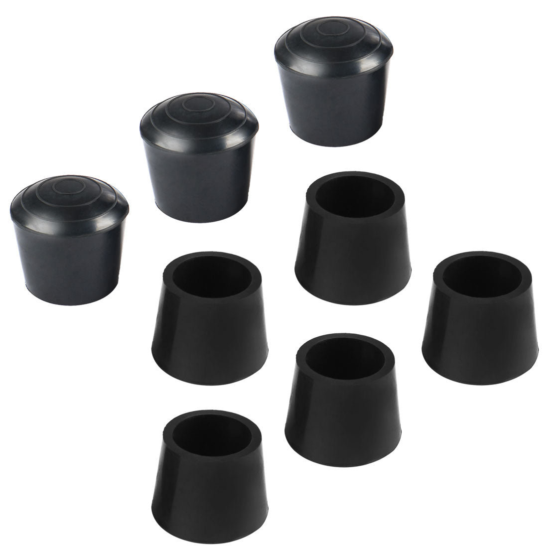 Uxcell Rubber Leg Cap Tip Cup Feet Cover 22mm 7/8" Inner Dia 8pcs for ...