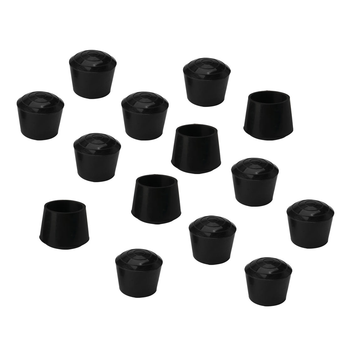Uxcell Rubber Leg Cap Tip Cup Feet Cover 25mm 1" Inner Dia 14pcs for ...