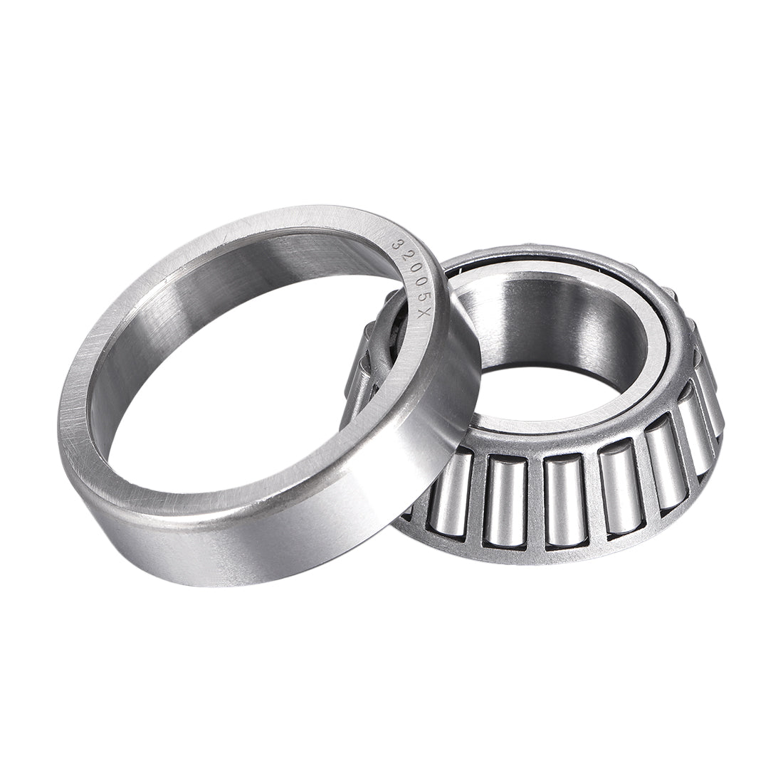 Uxcell Tapered Roller Bearing Cone and Cup Set Chrome Steel Metric ...