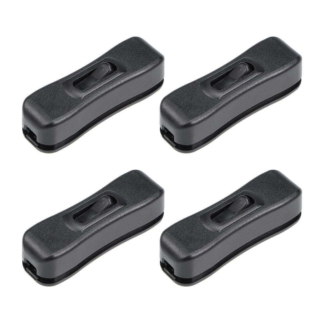 Uxcell Inline Cord Switch AC 250V 2A On-Off SPST Feed-Through Rocker ...