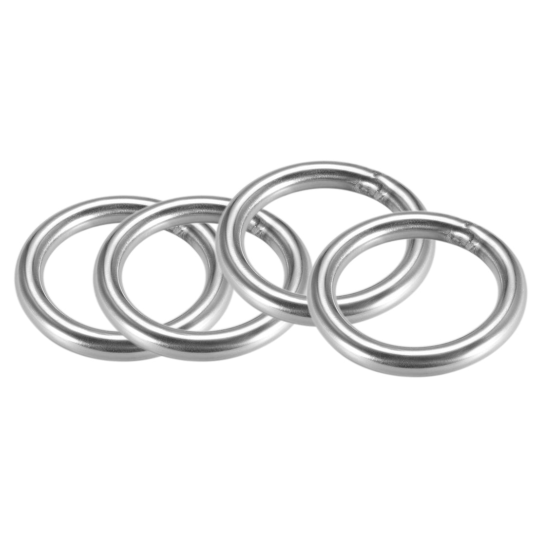 Uxcell 201 Stainless Steel O Ring 60mm(2.36") Outer Diameter 8mm ...