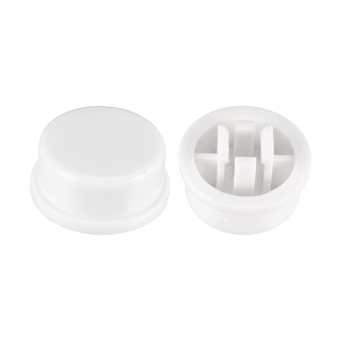 Uxcell 20Pcs Plastic 13x5.6mm Pushbutton Tactile Switch Caps Cover ...