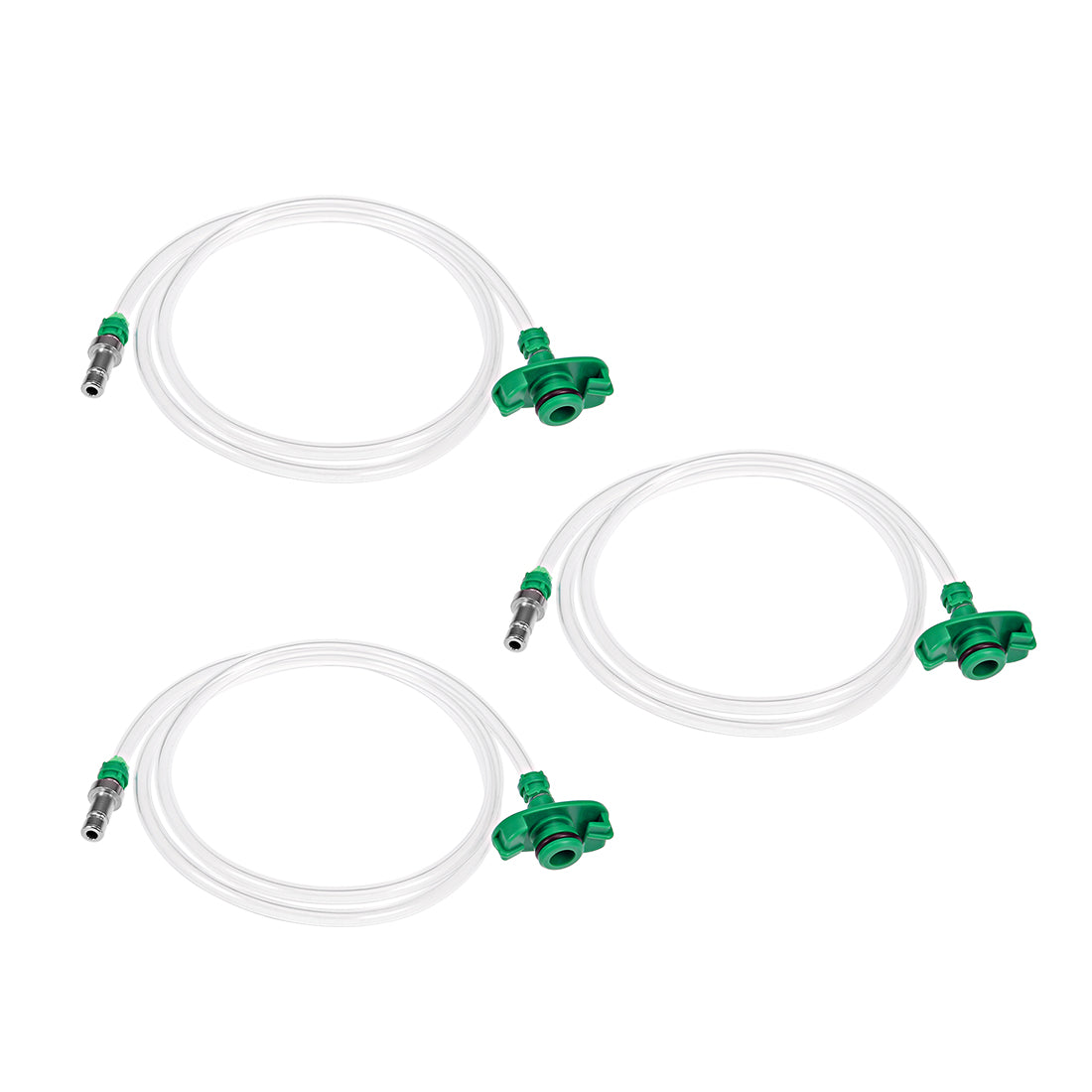 Uxcell Air Tube 10cc Glue Adhesive Dispenser Syringes Connector Adapter ...