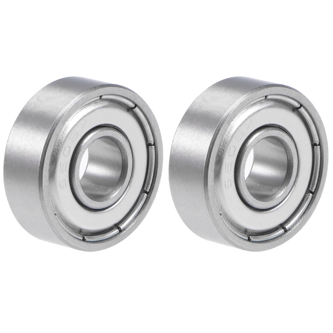 Uxcell S606ZZ Stainless Steel Ball Bearing 6x17x6mm Double Shielded ...
