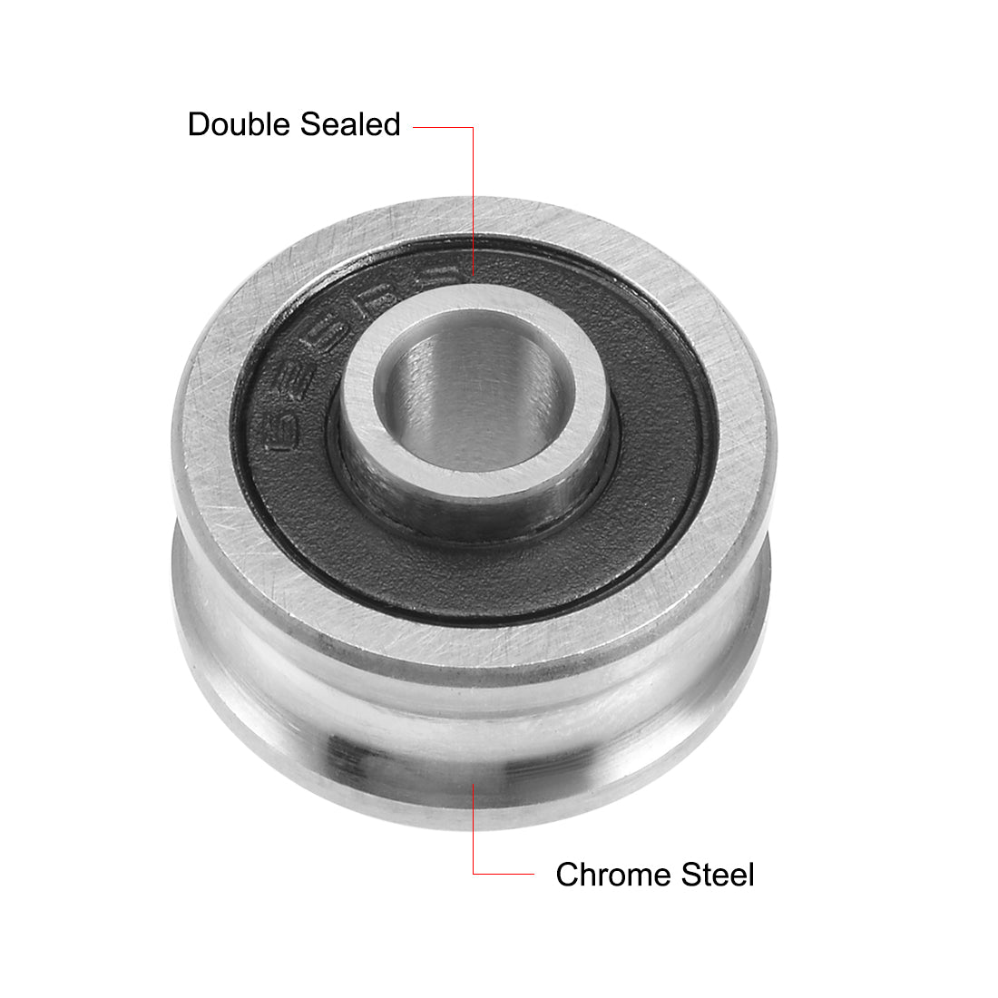 SG10 SG20 U-Groove Track Guide Bearing Pulley Wheel Bearings for ...