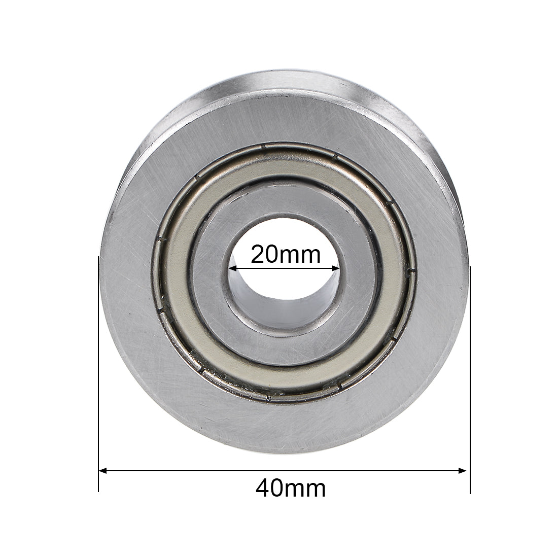 V-Groove Ball Bearing Guide Pulley Bearings | Harfington