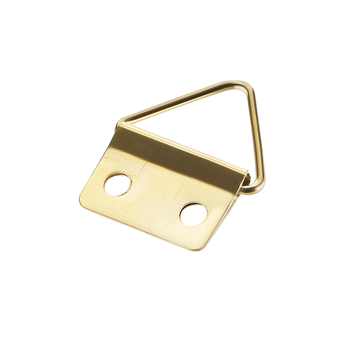 Uxcell Triangle Ring Picture Hangers, 24mm x 18mm Golden Assortment Kit ...
