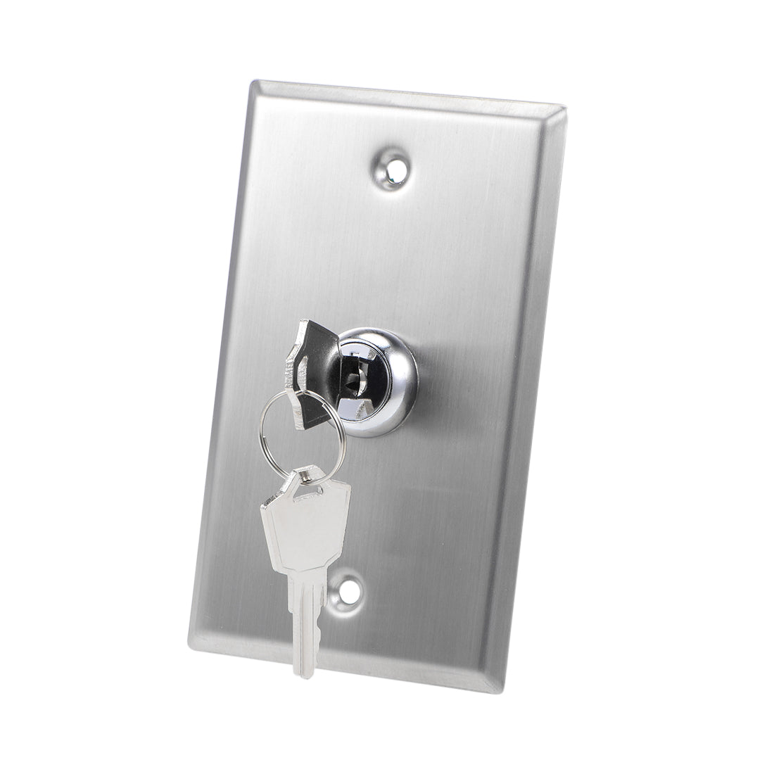 Uxcell Switch Lock On/Off Key Switch Emergency Door Release DPST Panel ...