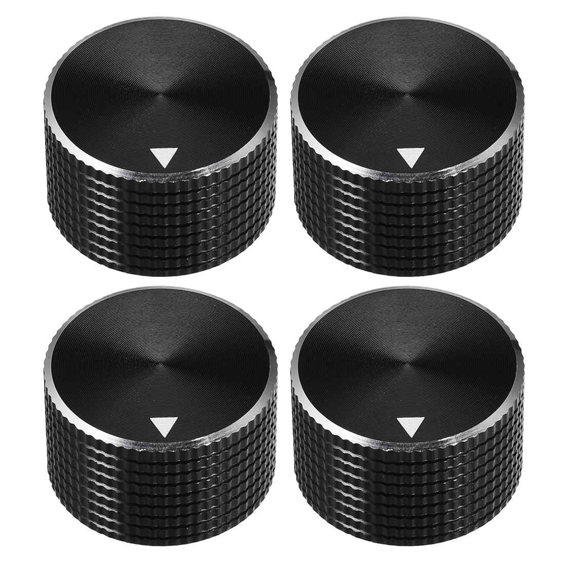 Uxcell Stereo Knob, 25*6*15.5 mm Aluminium Alloy, Volume Control Knobs ...