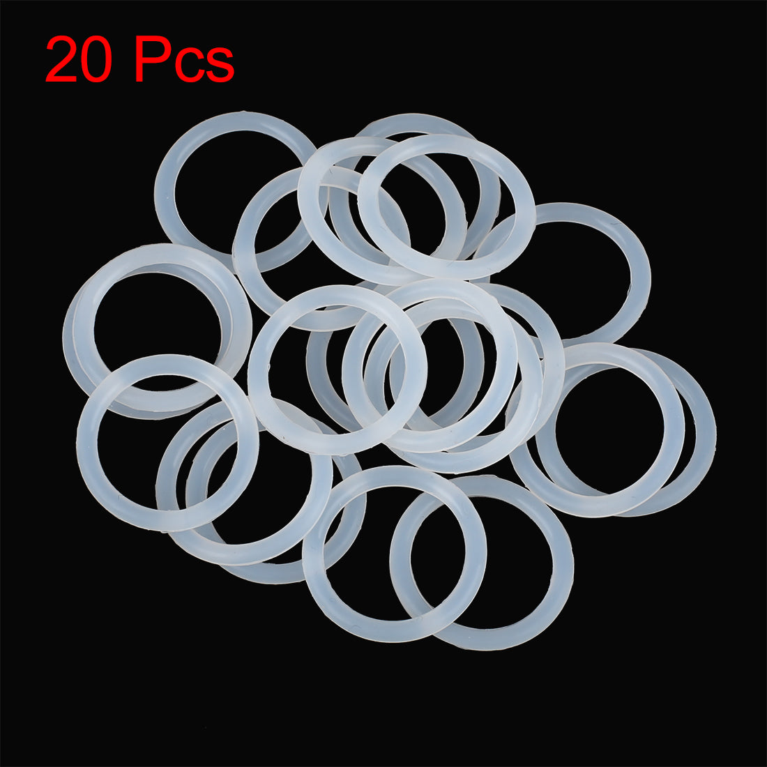 Silicone O-Rings, 28mm OD 21.8mm ID 3.1mm Width VMQ Seal Gasket for ...