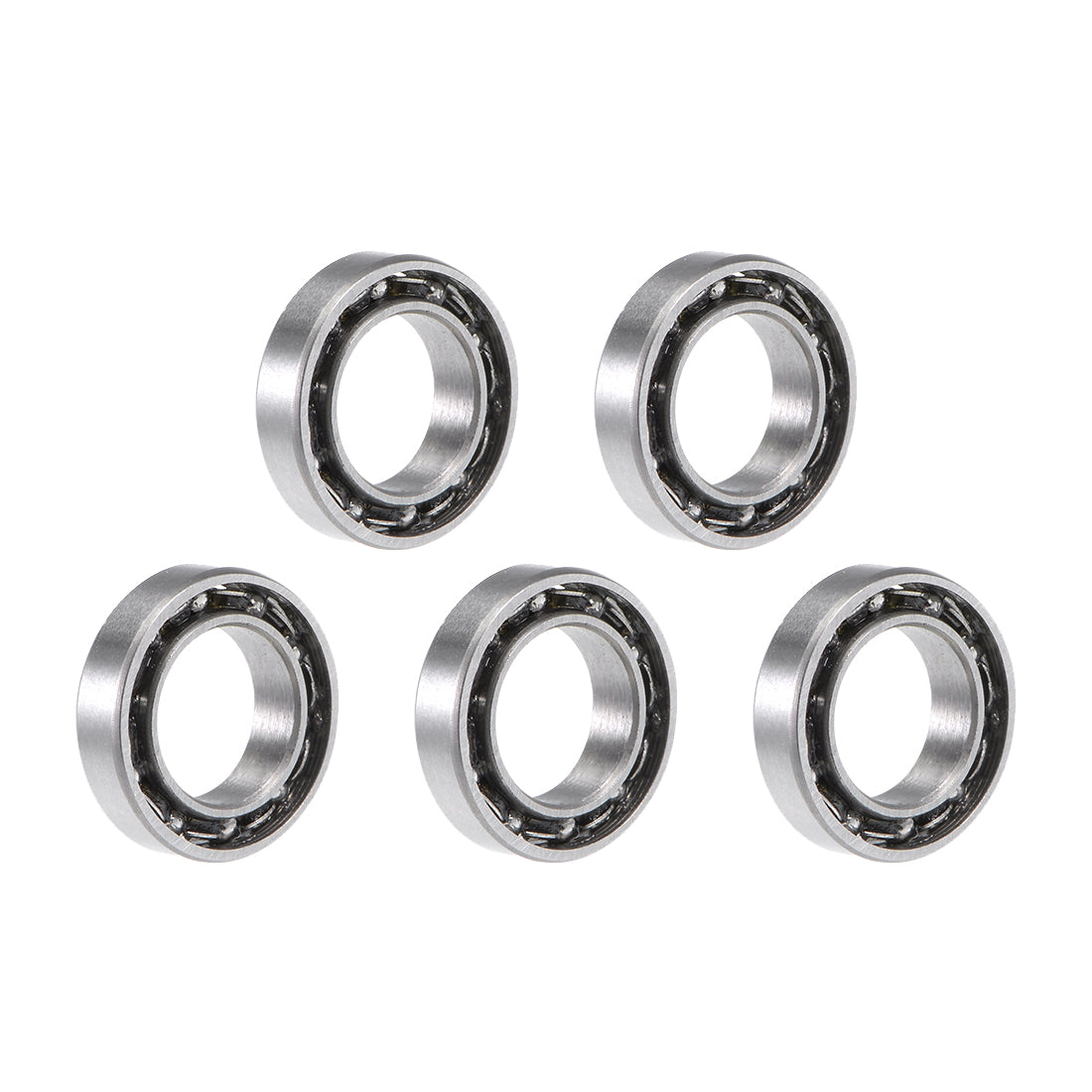 Uxcell Deep Groove Ball Bearings Metric Open Type Chrome Steel P0 Z2 ...