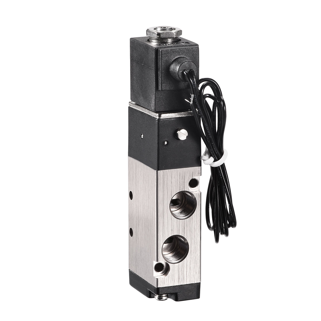 Uxcell 4V110-06 Pneumatic Electrical Control Solenoid Valve DC 24V 5 Way 2 Position 1/8" PT ...