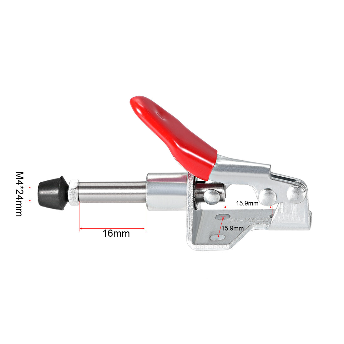 Uxcell Hand Tool Pull Push Action Toggle Clamp Quick Release Clamp 100 ...
