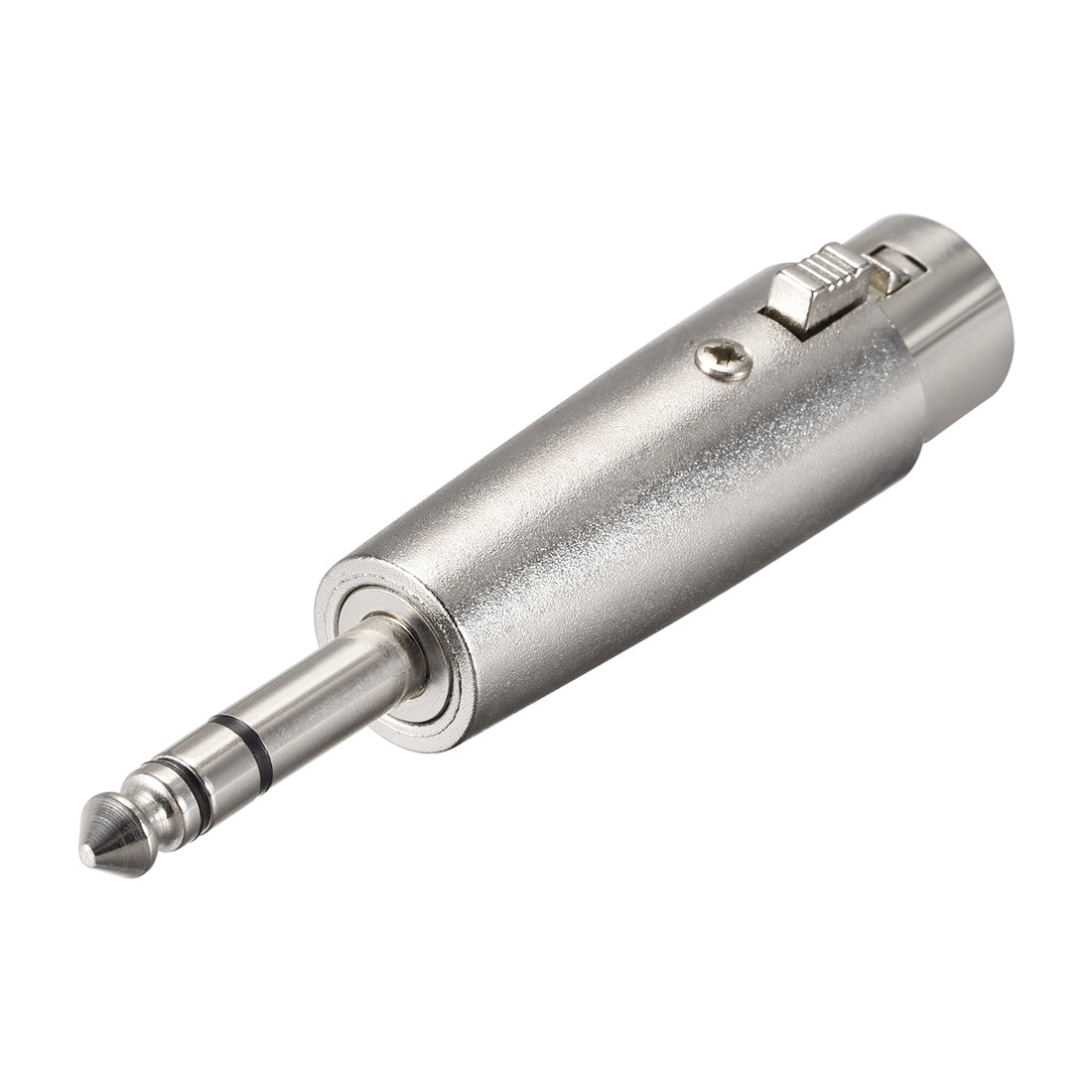 Uxcell XLR Female to 1/4" Male TRS Adapter,Gender Changer - XLR-F to 6 ...