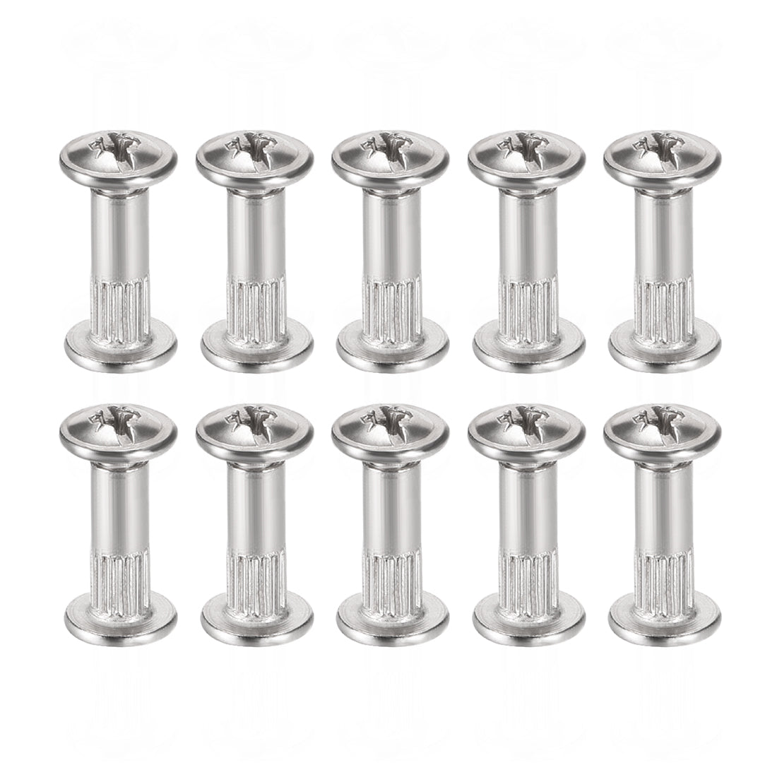Uxcell Screw Post Female 5x16mm Belt Buckle Binding Bolts Carbon Steel ...