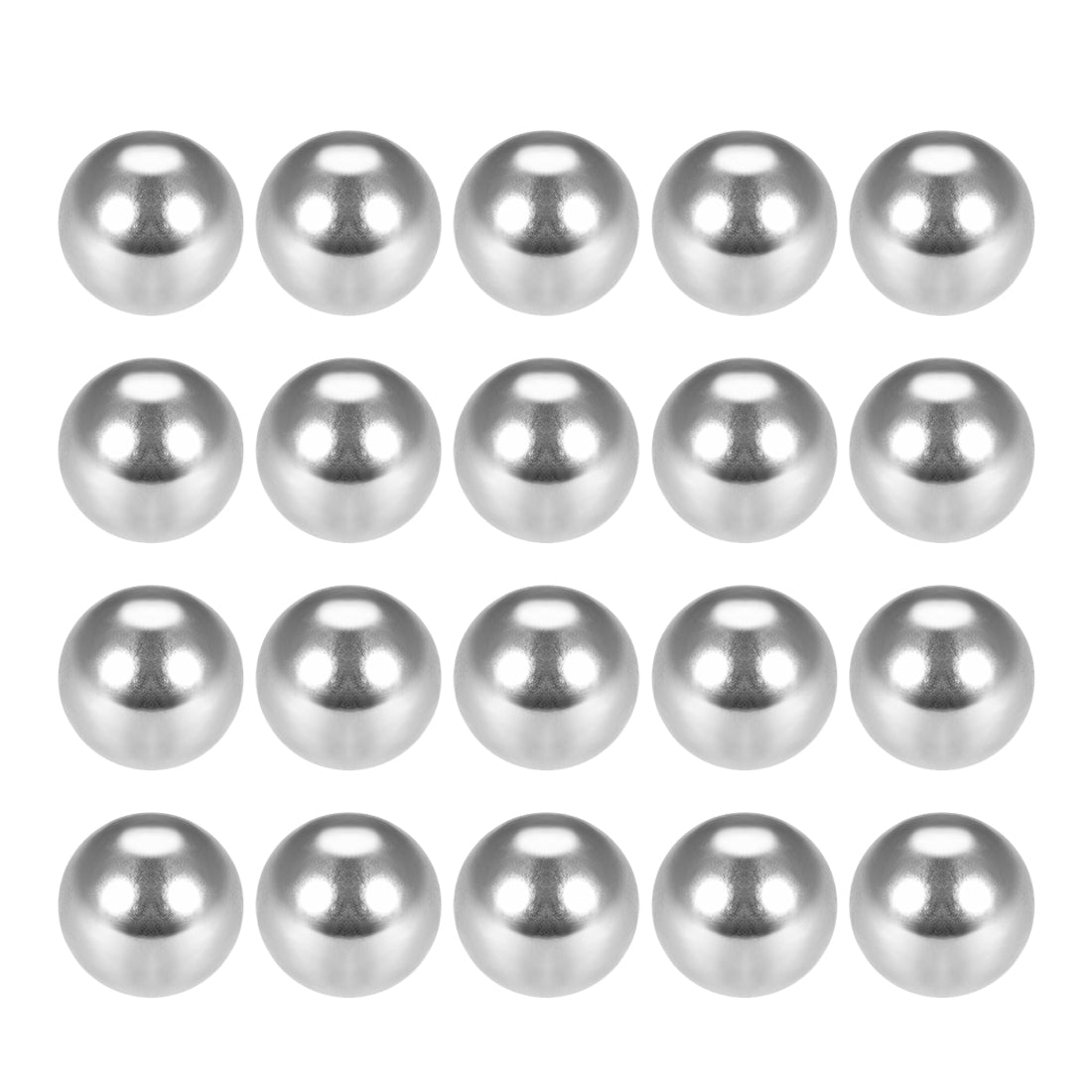 Uxcell Precision Balls 3/8" Solid Chrome Steel G25 for Ball Bearing ...