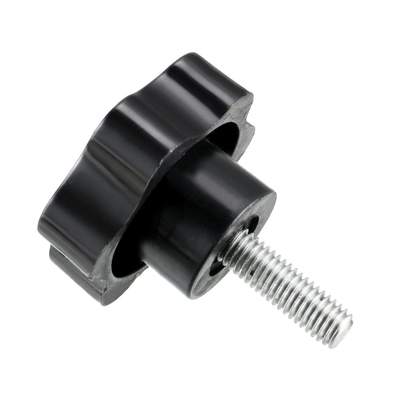 Uxcell Clamping Screw Knob Dia Plum Hex Shaped Grips Star Knob Male ...