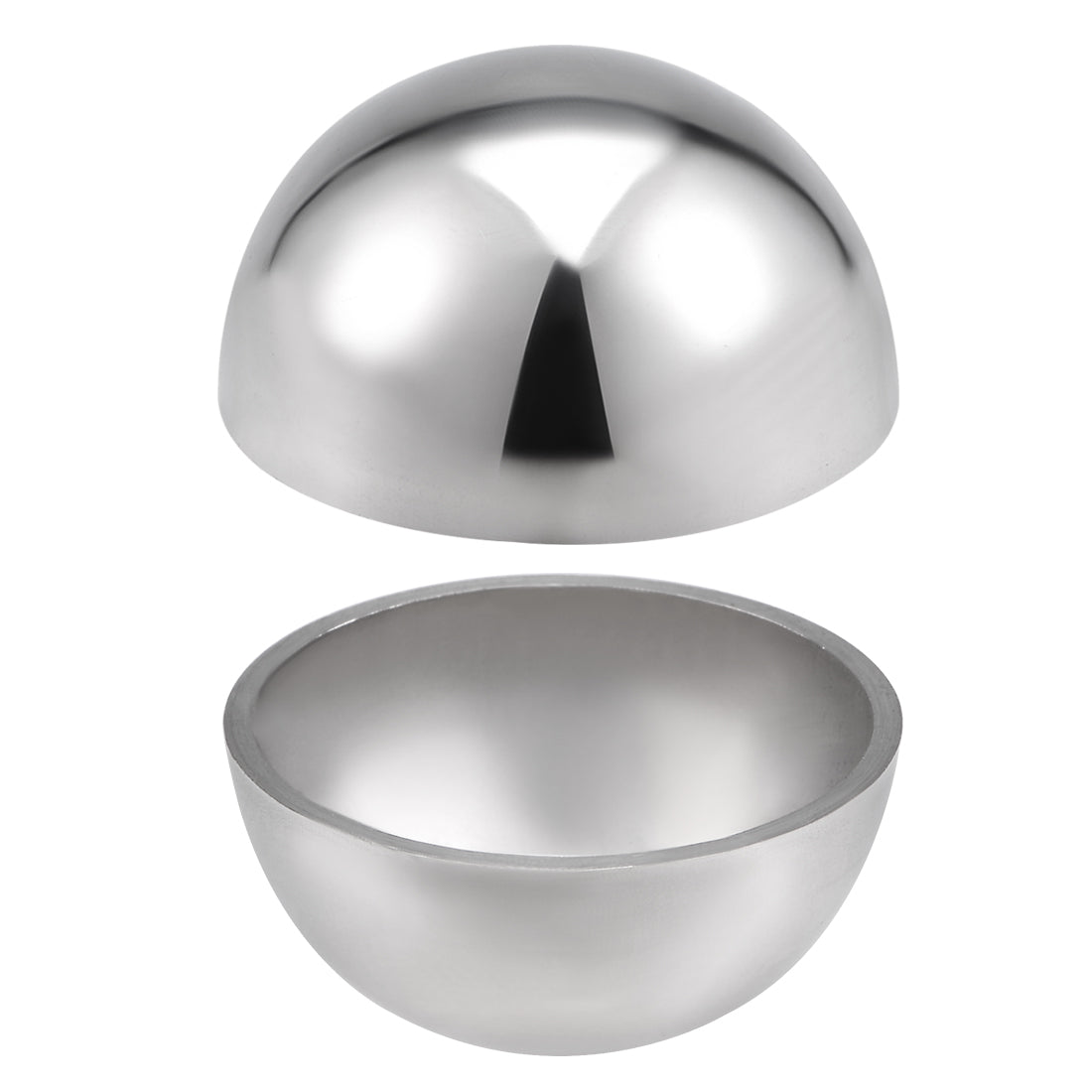 Uxcell 32mm(1.26") Dia. Decorative Hollow Half Cap Ball 304 Stainless ...