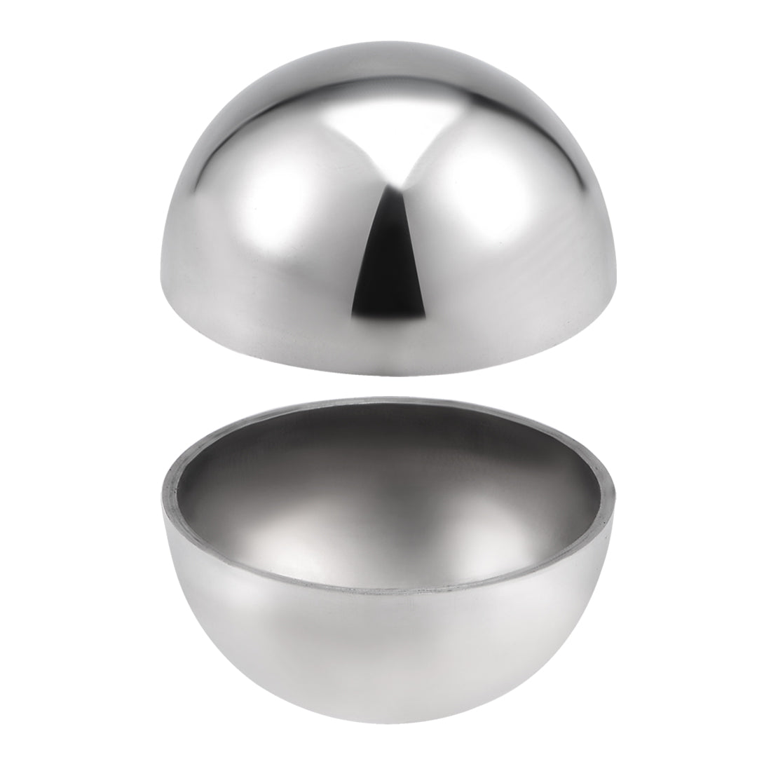 Uxcell 38 mm Dia 304 Stainless Steel Hollow Cap Ball for Handrail Stair ...