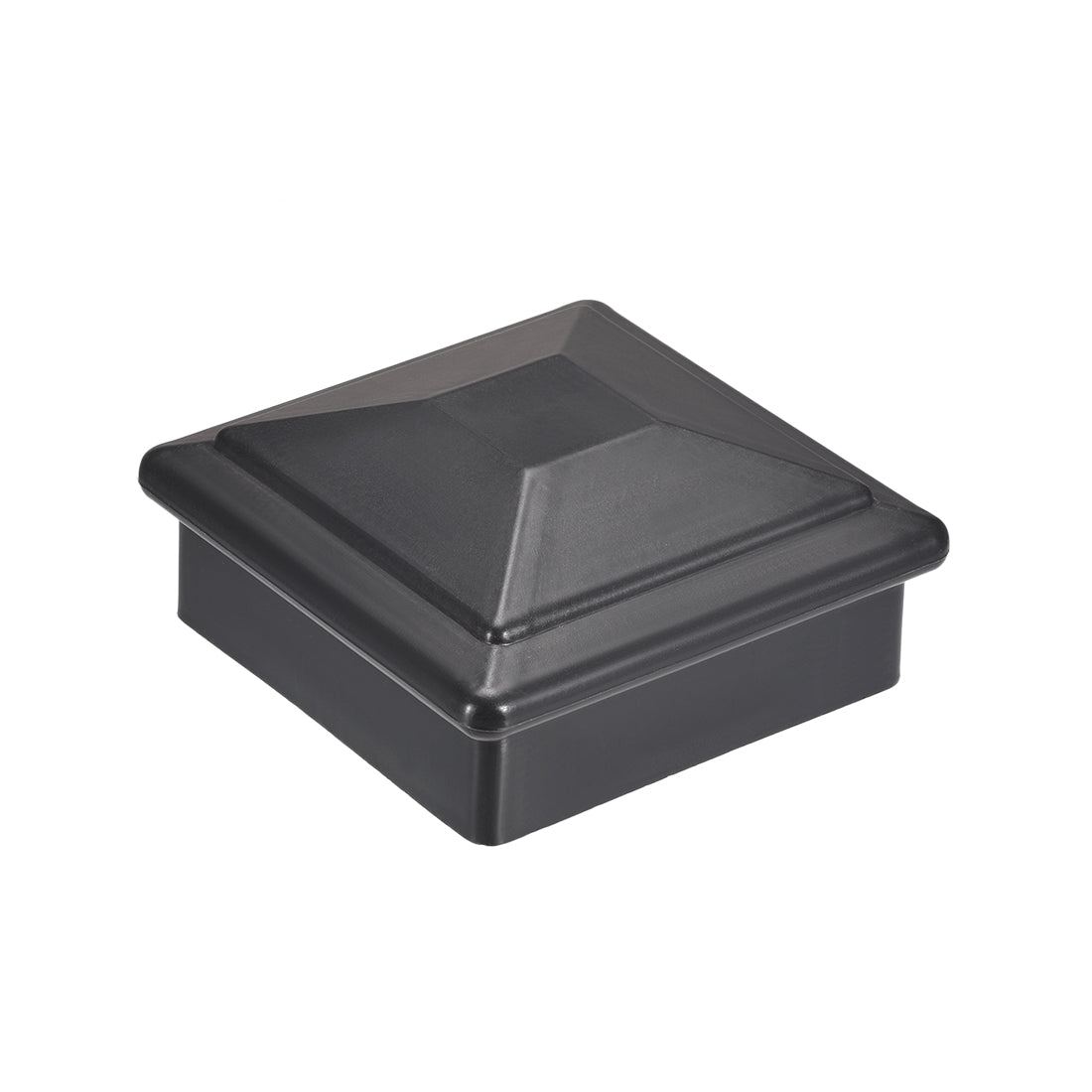 Uxcell Flat Top Post Cap for Fence, Stair Handrail Post, 90x90mm (3 ...