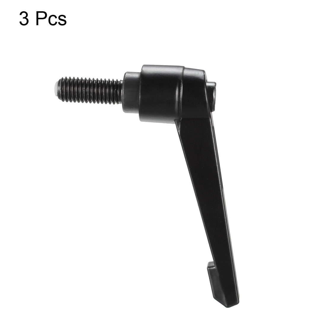 Handles Adjustable Clamping Lever Push Button Ratchet Threaded Stud ...