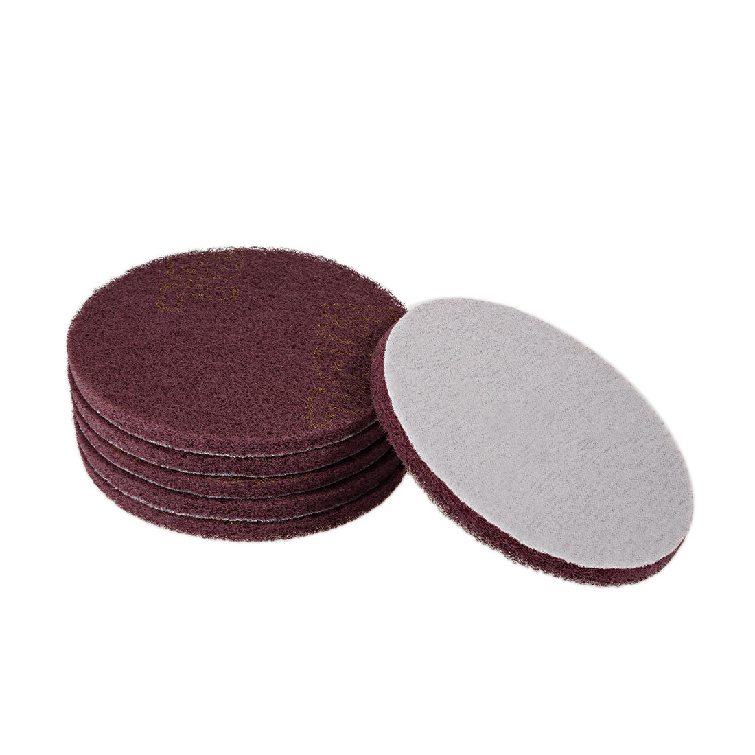 Uxcell Scrub Pad, 5-inch 320-400 Grits Drill Power Brush Tile Scrubber ...