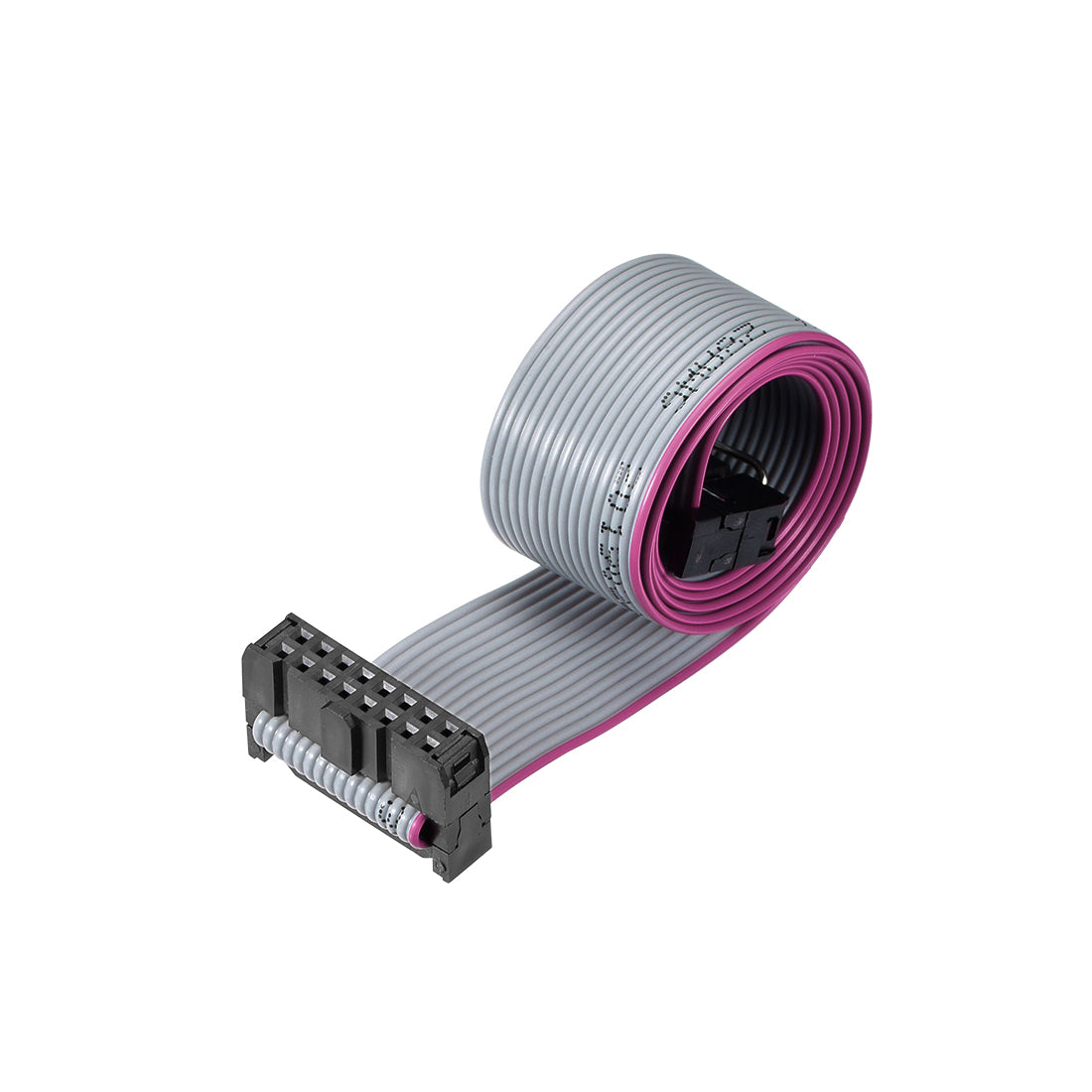 Uxcell IDC Wire Flat Ribbon Cable FC/FC Connector A-type 16Pin 2.54mm ...
