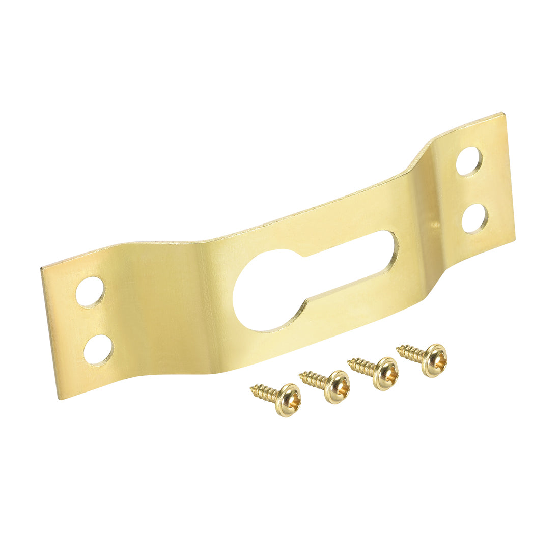 Uxcell Keyhole Hanging Plate, 66mm x 19mm Single Hole Hook for Picture ...