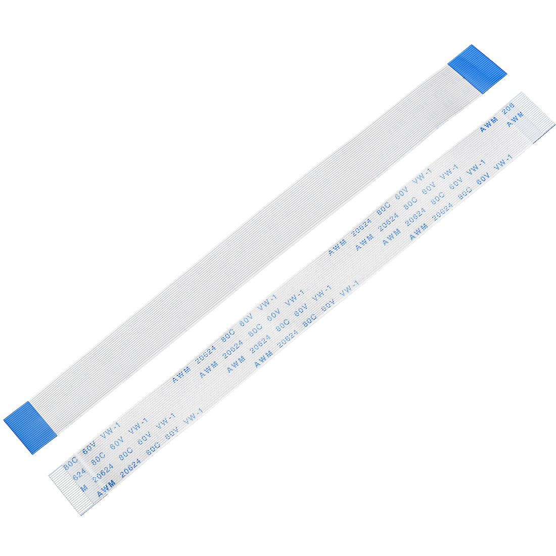 Flexible Flat Cable, 0.5mm Pitch 120mm FPC FFC Flexible Ribbon Cable ...