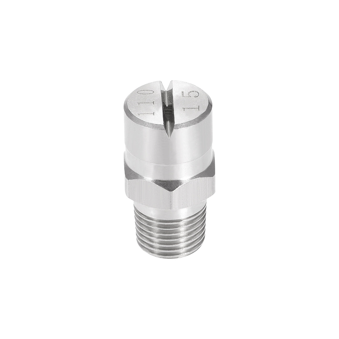 Flat Fan Spray Tip - Male Thread 304 Stainless Steel Nozzle Orifice ...