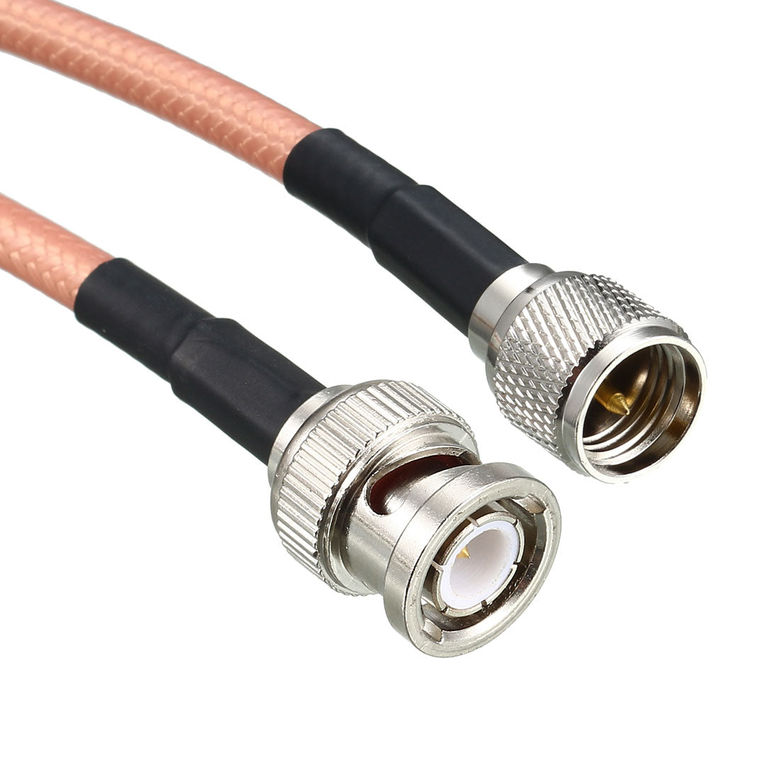 Uxcell Low Loss RF Coaxial Cable Connection Coax Wire RG-142 BNC Male ...