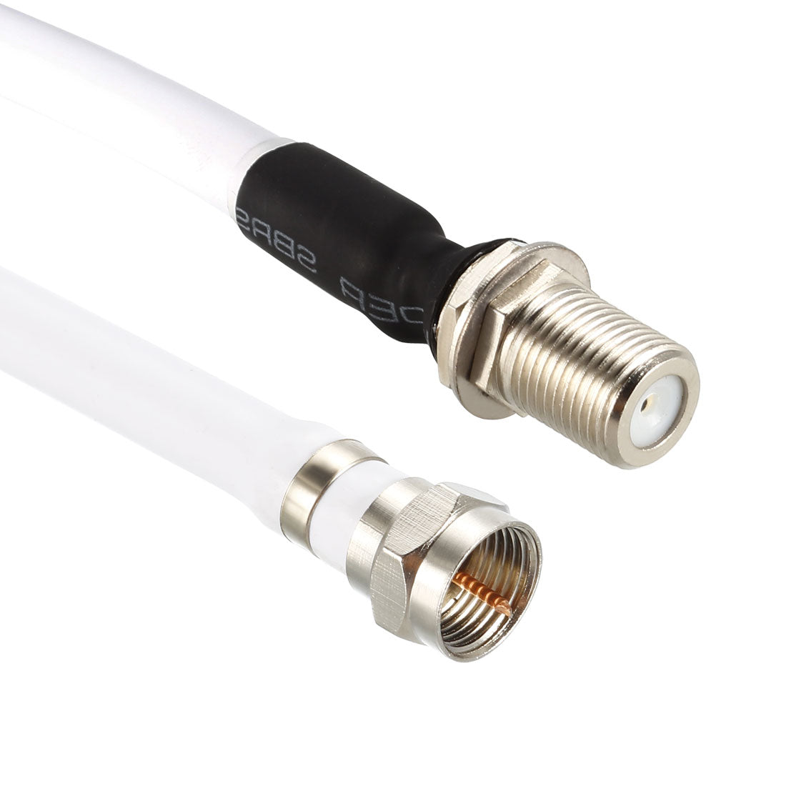 Uxcell RG6 Coax Cable F Type Male to F Type Female Coaxial Cable ...