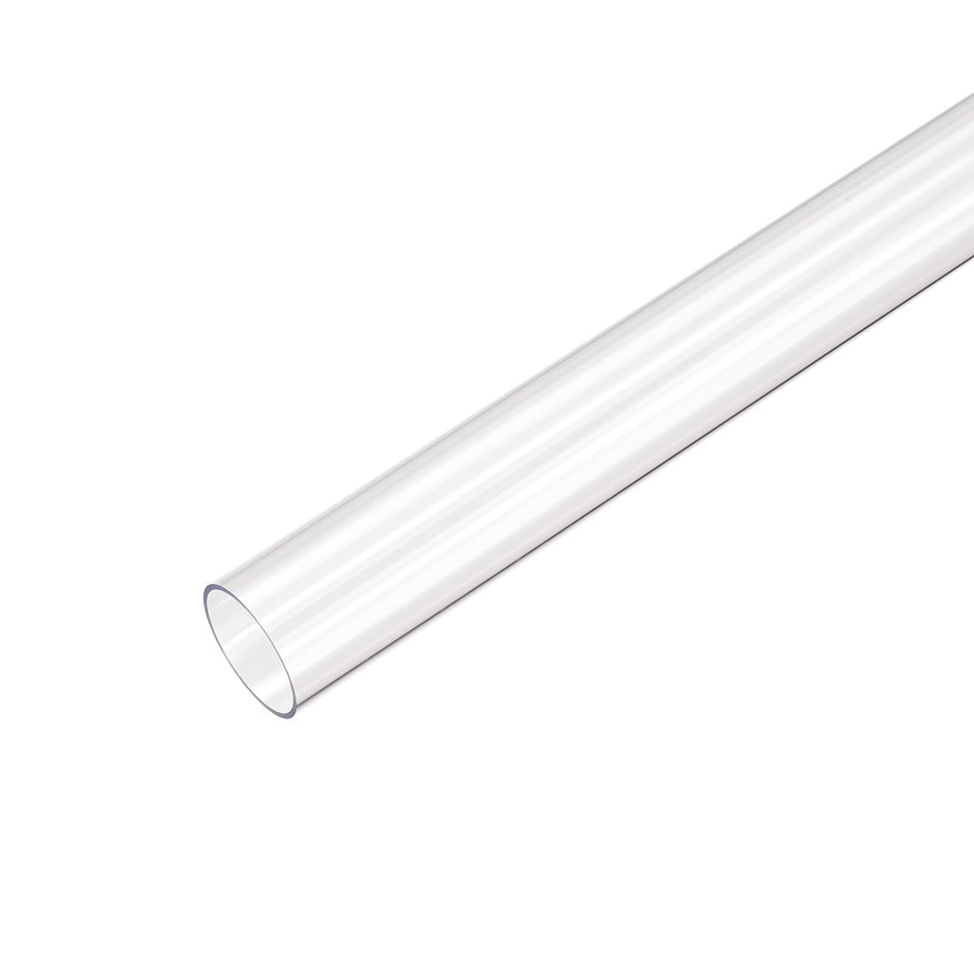 Uxcell PC Rigid Round Clear Tubing, 18mm ID x 20mm OD, 0.5M/1.64Ft ...
