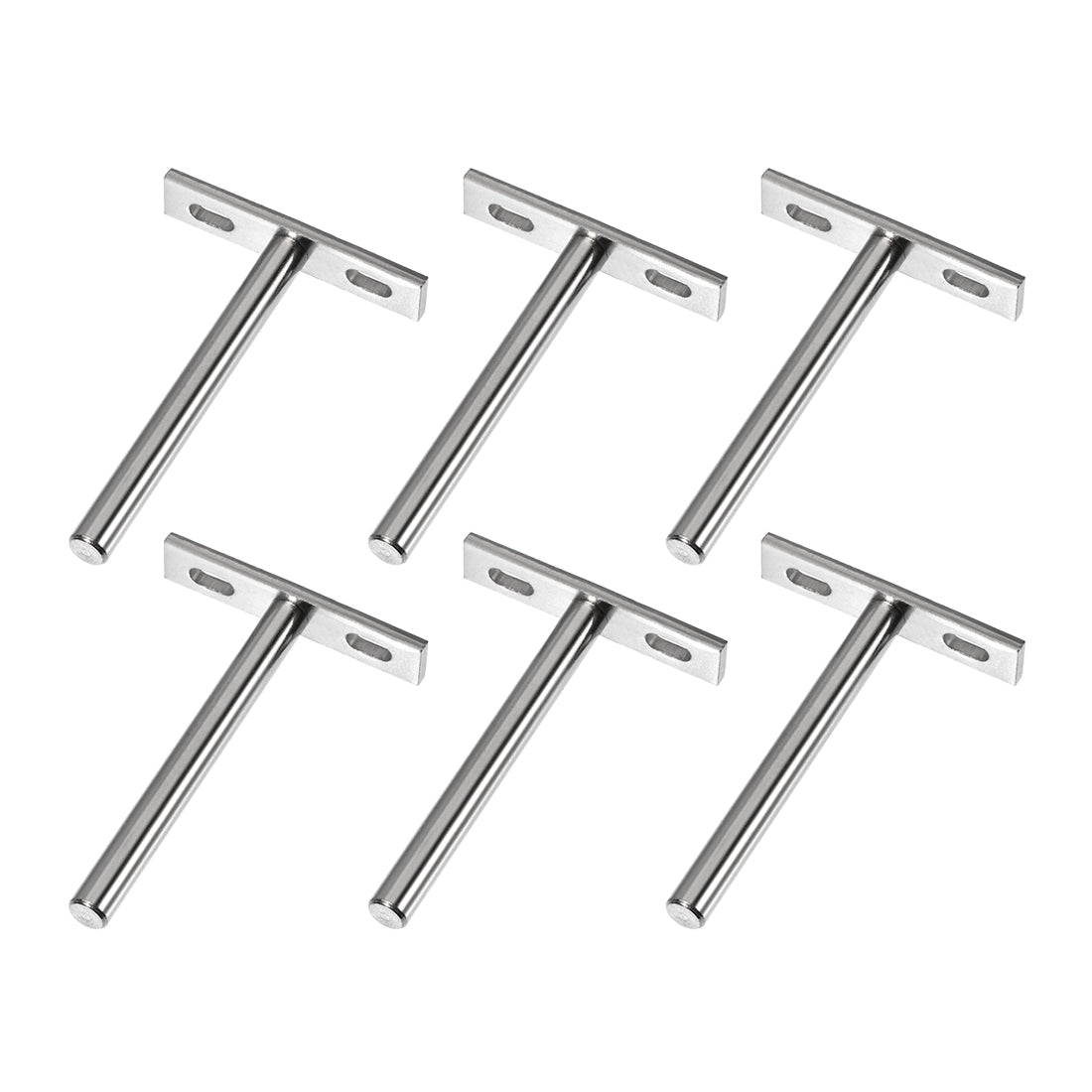Uxcell Floating Shelf Invisible Support Bracket Round Shank 100mm ...