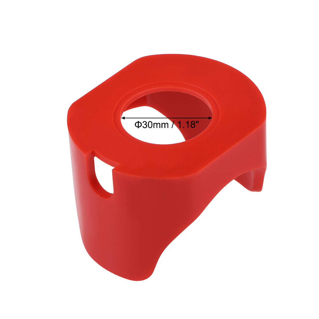 Plastic Two Feet Push Switch Button, Protective Cover | Harfington