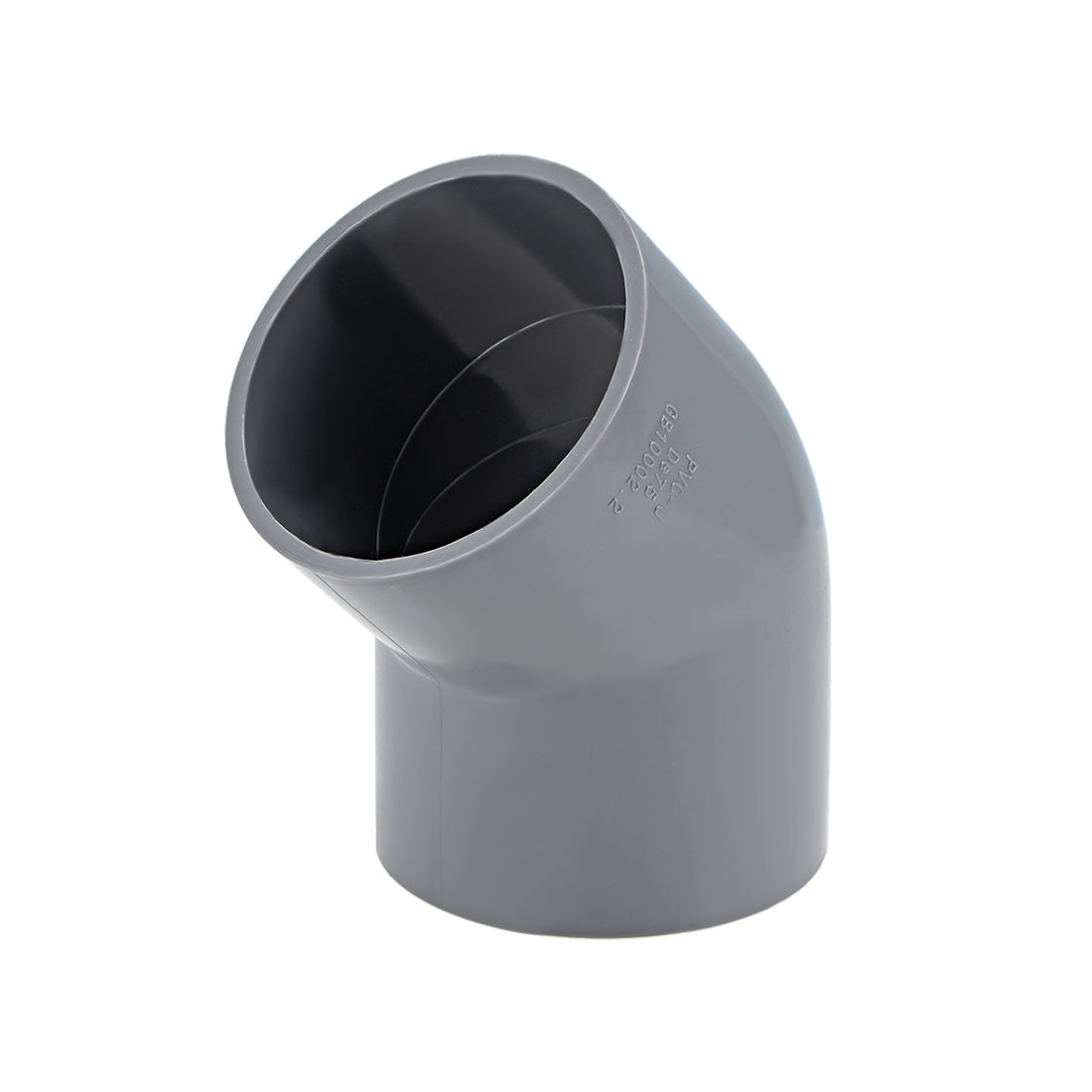 Uxcell PVC Pipe Fitting, 75mm Slip Socket, 45 Degree Elbow Connectors ...