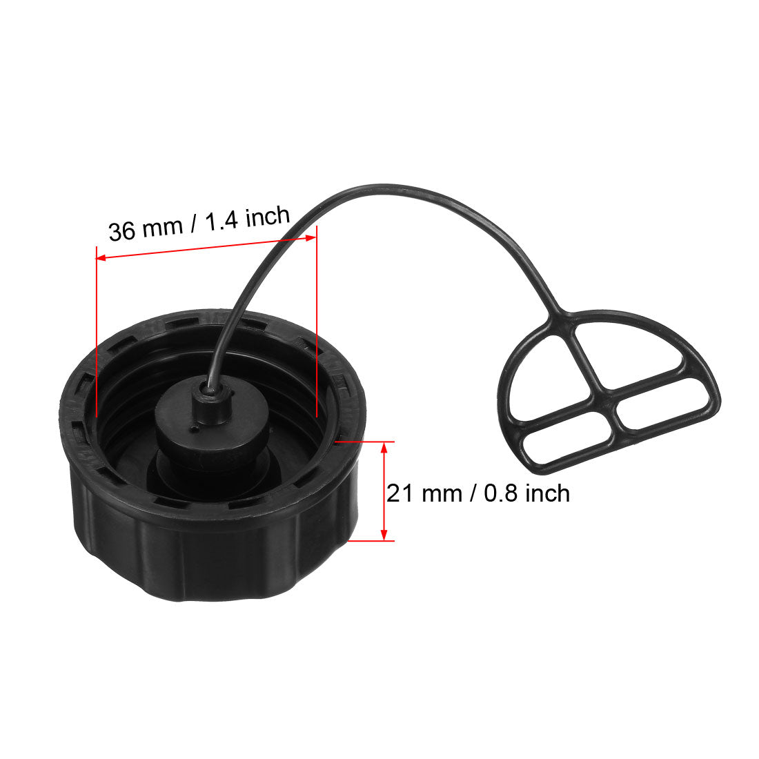 Uxcell 17620-ZM3-063 Fuel Cap Assembly Replacement for Gas Powered ...