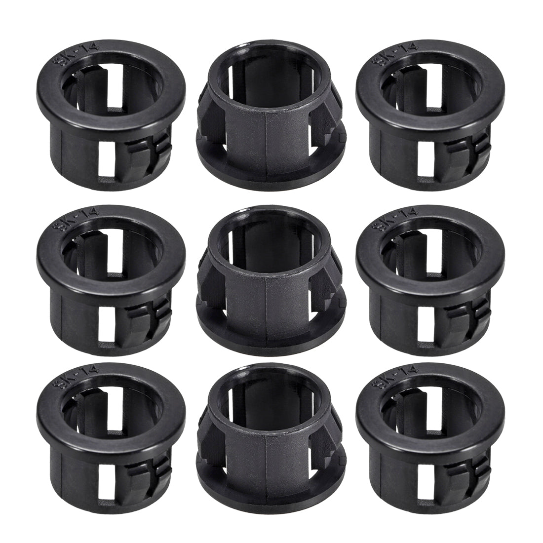 Uxcell 14mm Mounted Dia Snap in Cable Hose Bushing Grommet Protector ...