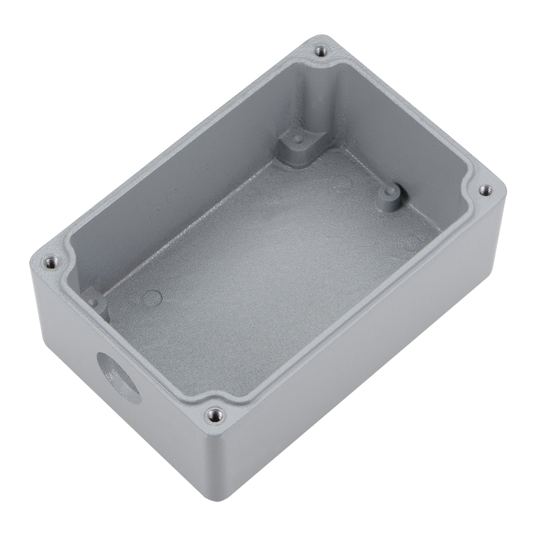 Uxcell Push Button Switch Control Station Box 22mm 2 Button Hole Gray ...