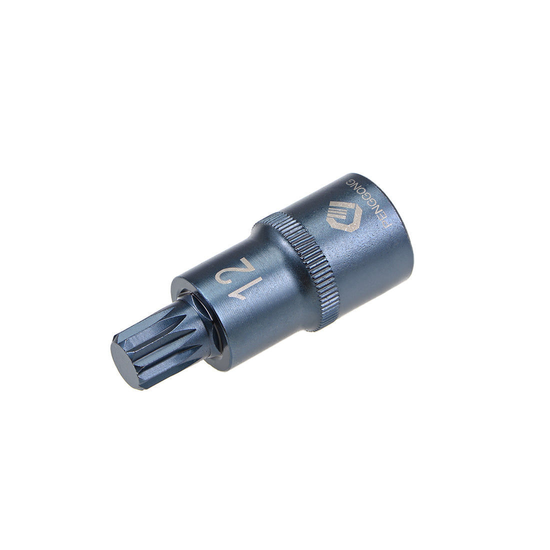 Uxcell 1/2-Inch Drive x M12 Triple Square Spline Bit Socket, Metric 2 ...